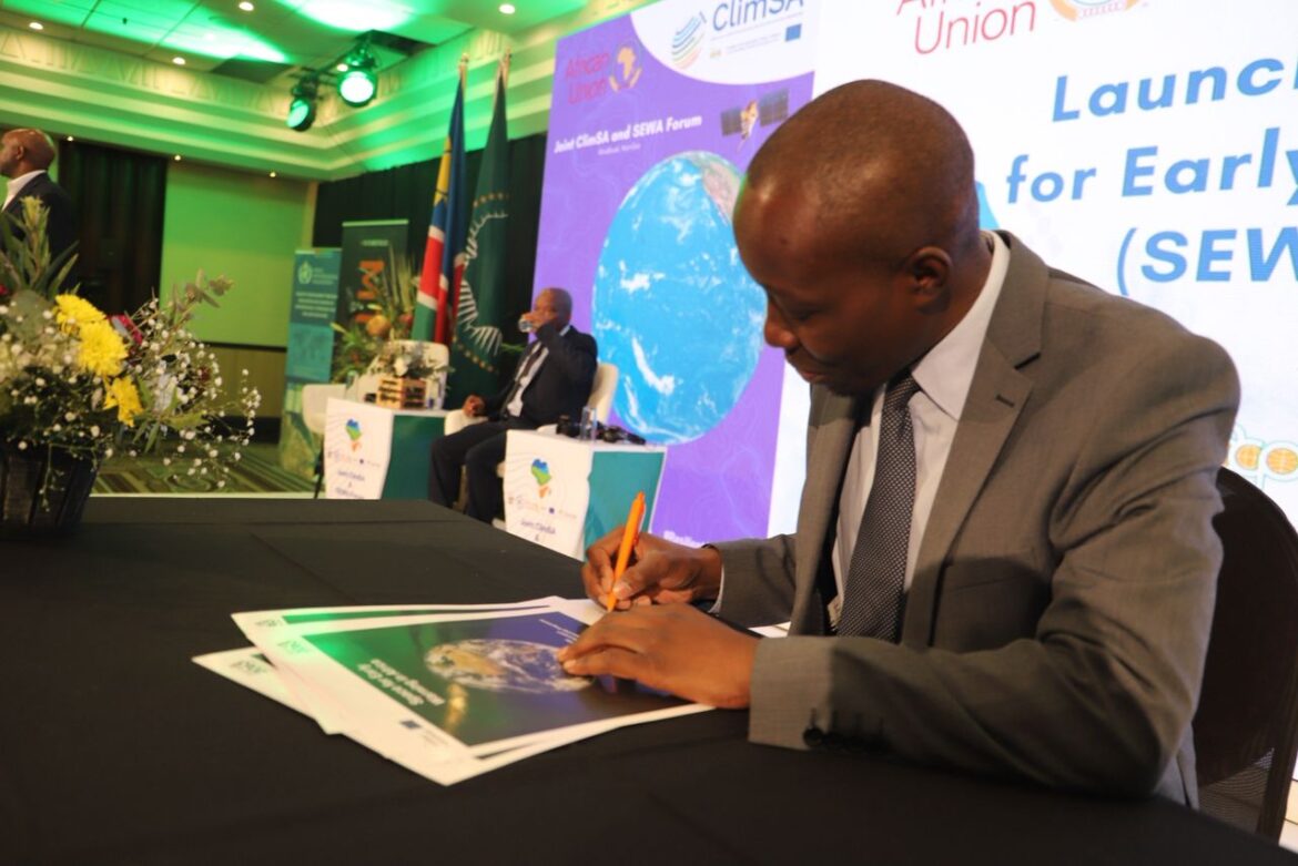 Africa Union launches Space for Early Warning in Africa (SEWA) project ...
